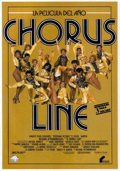 A Chorus Line Movie Poster Print (11 x 17) - Item # MOVAB10370 - Posterazzi