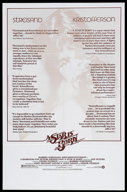 A Star Is Born Movie Poster Print (27 x 40) - Item # MOVCB99670 ...