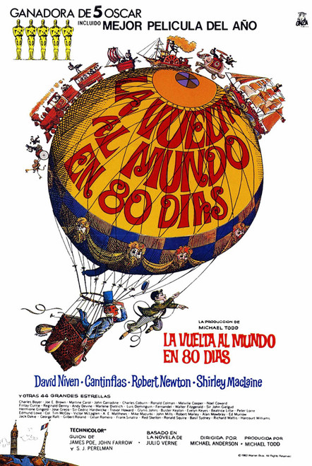 Around the World in 80 Days Movie Poster Print (27 x 40) - Item ...