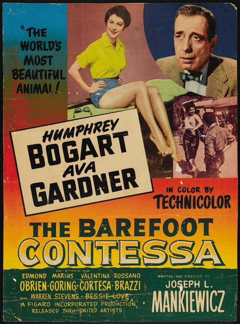The Barefoot Contessa Movie Poster Print (11 x 17) - Item # MOVEB99610 ...