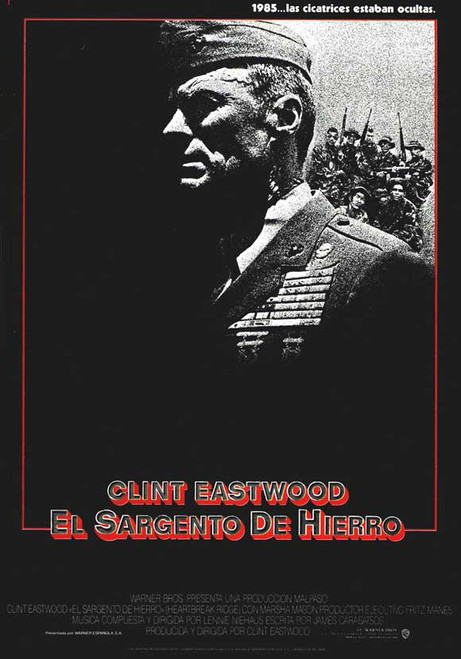 Heartbreak Ridge Movie Poster Print (11 x 17) - Item # MOVEJ7645 ...