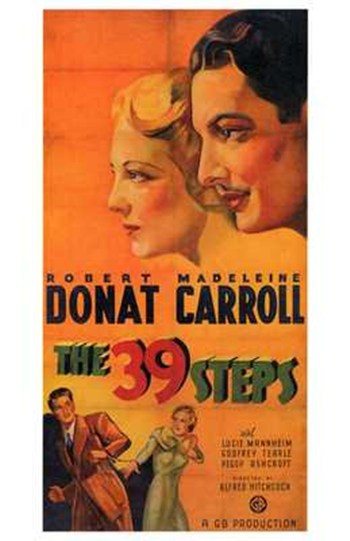 The 39 Steps Movie Poster (11 x 17) - Item # MOV196189 - Posterazzi