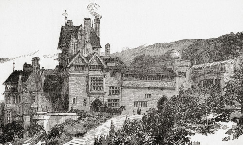 Cragside, Rothbury, Northumberland, England, home of William Armstrong ...
