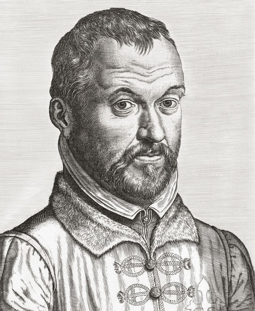 Portrait of Benito Arias Montano, also known as Benedictus Arias ...