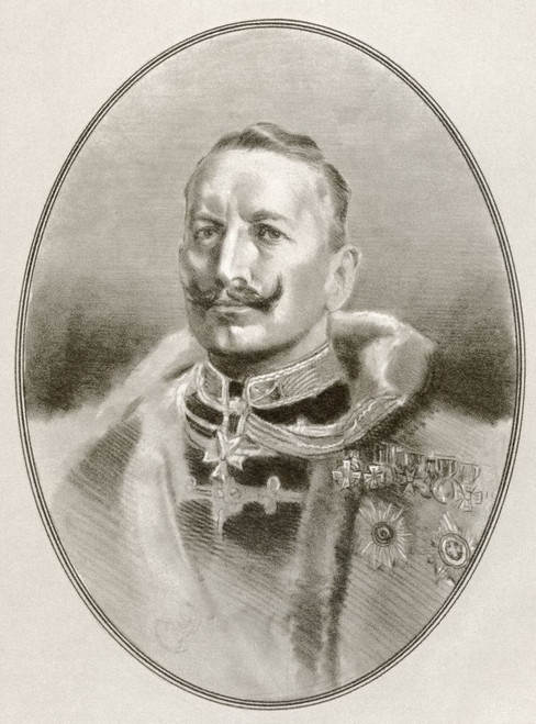 Wilhelm II, 1859 - 1941. Last German Emperor (Kaiser) and King of ...