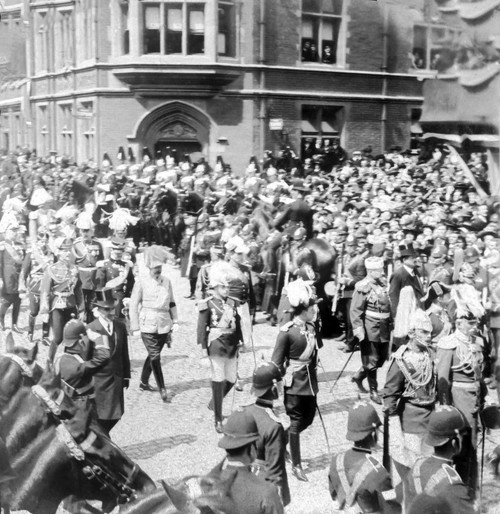 Monarchs,rulers from nine kingdoms in London Poster Print by John Short ...