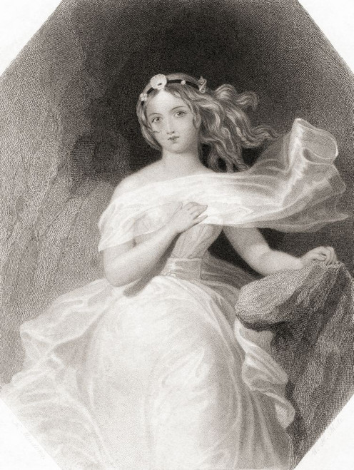Miranda. Principal female character from Shakespeare's play The Tempest ...