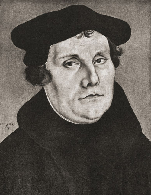 Martin Luther, 1483 - 1546. German professor of theology, composer ...