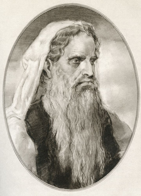 Moses, a prophet in the Abrahamic religions, leader of the Israelites ...