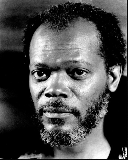 Samuel L. Jackson Close Up In A Time To Kill Black And White Photo ...