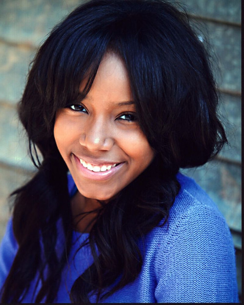 Jahnee Wallace Headshot In Purple Sweater Photo Print (8 x 10) - Posterazzi