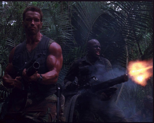 Arnold Schwarzenegger And Bill Duke In Predator Photo Print (8 x 10 ...