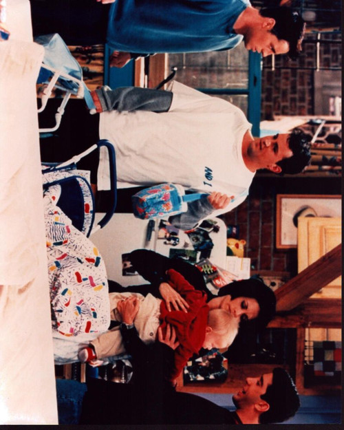 Matt Leblanc, Matthew Perry, Courtney Cox Holding Baby And David ...