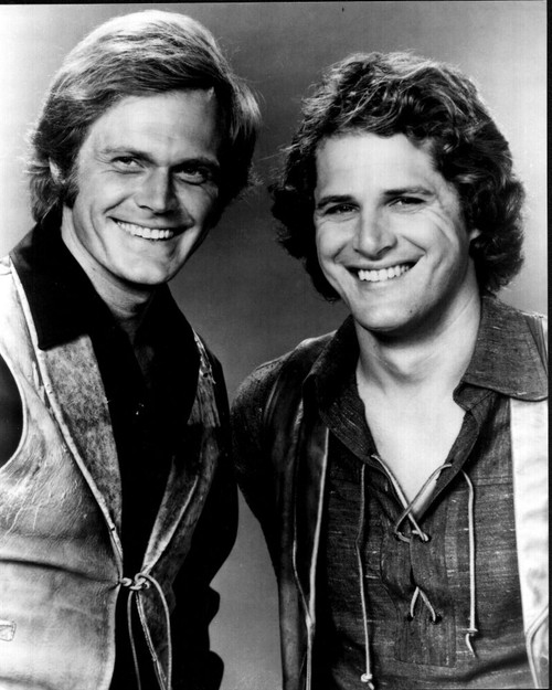 Roger Davis And Ben Murphy In Vests For Alias Smith And Jones Black And ...