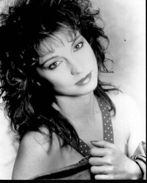 Gloria Estefan Headshot In Polka Dot Halter Black And White Photo Print ...