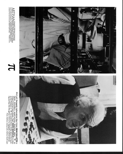 Sean Gullette And Mark Margolis In Pi Black And White With Summary ...