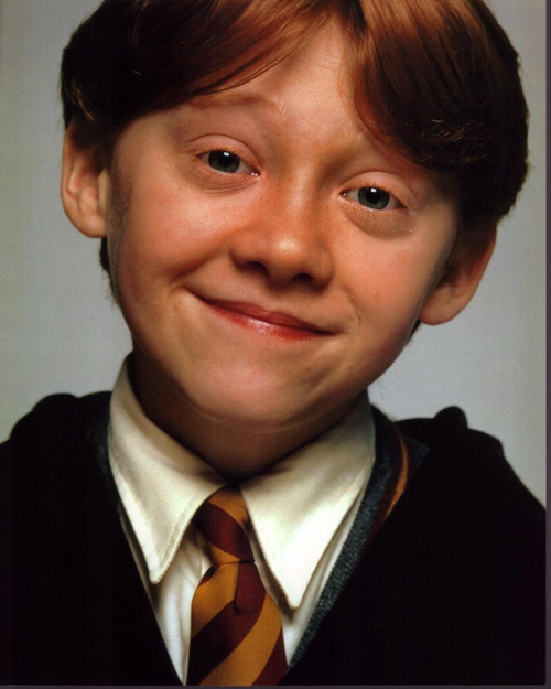 Rupert Grint Headshot For Harry Potter And The Sorcerer'S Stone Photo ...