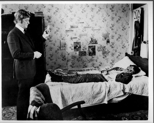 Michael Caine And Alun Armstrong In Get Carter Black And White Photo ...