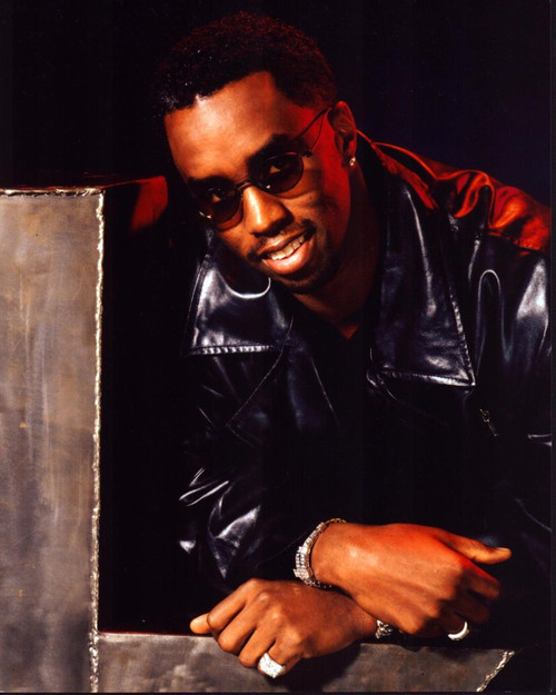 Diddy In Leather Jacket Photo Print (8 x 10) - Posterazzi