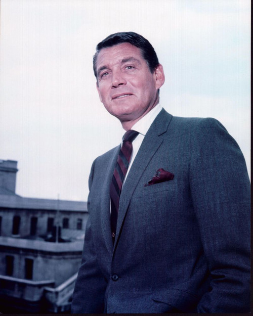 Gene Barry In Gray Suit Photo Print (8 x 10) - Posterazzi