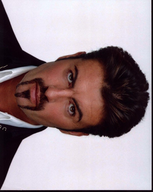 George Michael Headshot White Background Photo Print (8 x 10) - Posterazzi