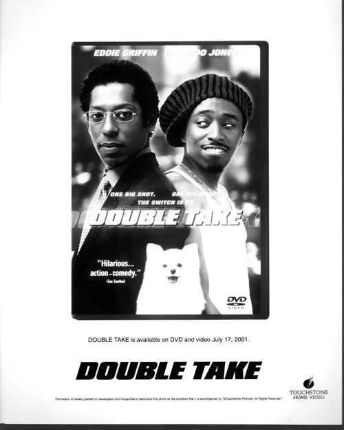 Double Take Movie Ad Black And White Photo Print (8 x 10) - Posterazzi