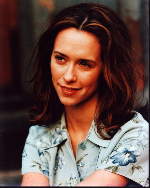 Jennifer Love Hewitt In Blue Floral Top Photo Print (8 x 10) - Posterazzi