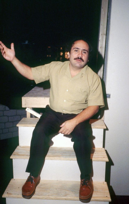 Danny DeVito in a stage play, circa 1970s. Photo: Oscar Abolafia ...