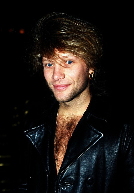 Jon Bon Jovi backstage at the Grammys, 1990's. ph: Ron Wolfson / (Bon ...