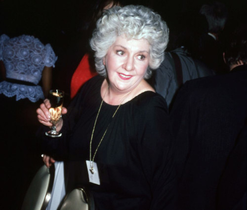 Maureen Stapleton enjoying a glass of wine at a celebrity event, New ...