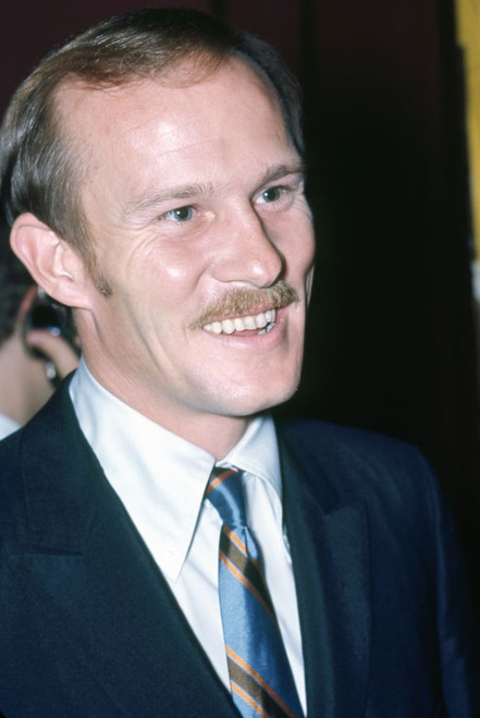 American comedian and musician Tommy Smoothers, in a close-up, smiling ...
