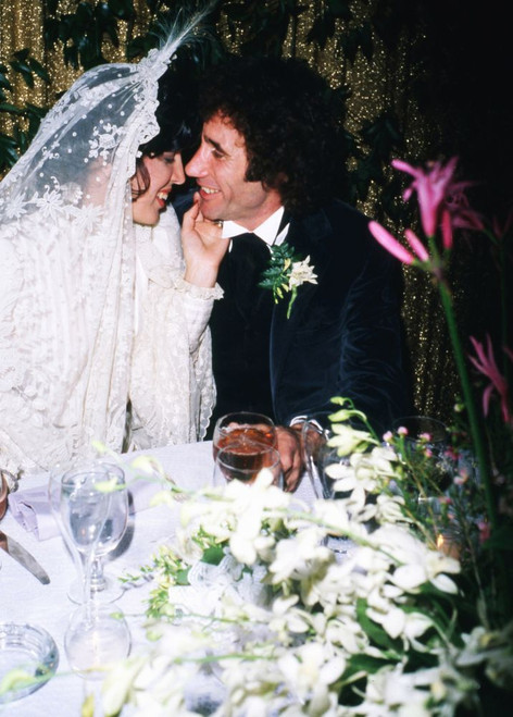 Jim Dale and Julie Schaffer, husband and wife British actors, at their ...