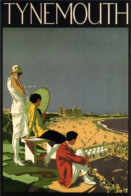 Tynemouth Britain Poster Print - Apple Collection Vintage - Posterazzi