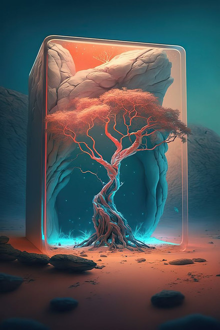 Onyx Abyss Series 2d Poster Print - Wumples - Posterazzi