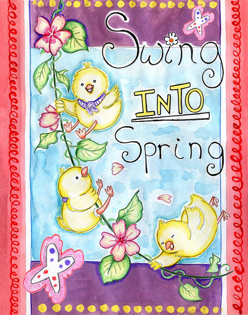 Swing into Spring Poster Print - Valarie Wade - Posterazzi
