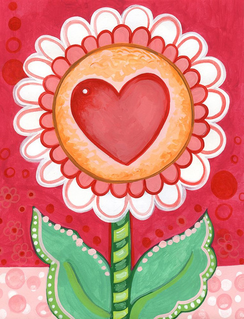 Love Flower Poster Print - Valarie Wade - Posterazzi