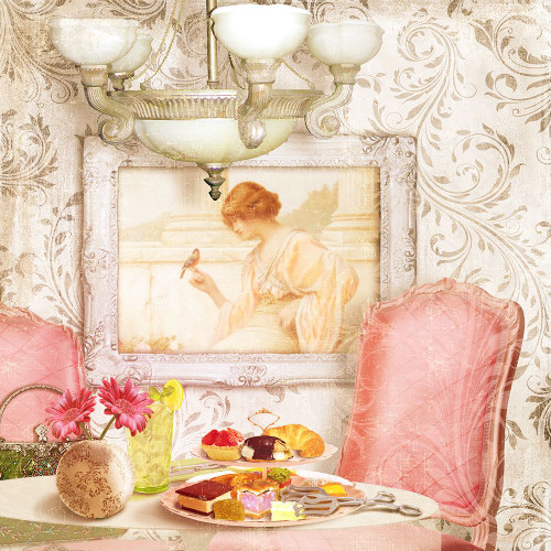 Hotel Regina Paris Tea Room Poster Print - Tina Lavoie - Posterazzi