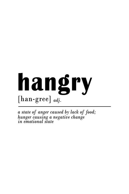 Hangry Poster Print - and Seb Sisi - Posterazzi