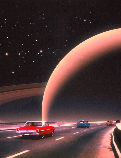 Saturn Traffic Poster Print - Taudalpoi - Posterazzi