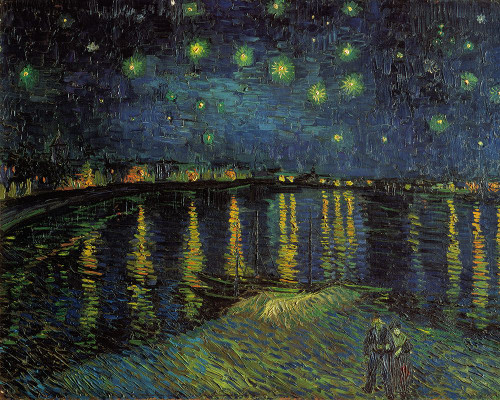 Starlight Over the Rhone Poster Print - Collection Masters - Posterazzi