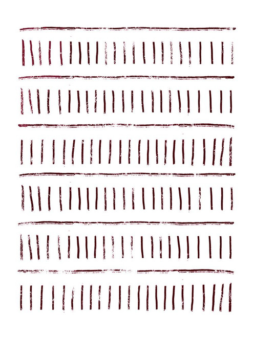 Striped V2 Poster Print - Leah Straatsma - Posterazzi