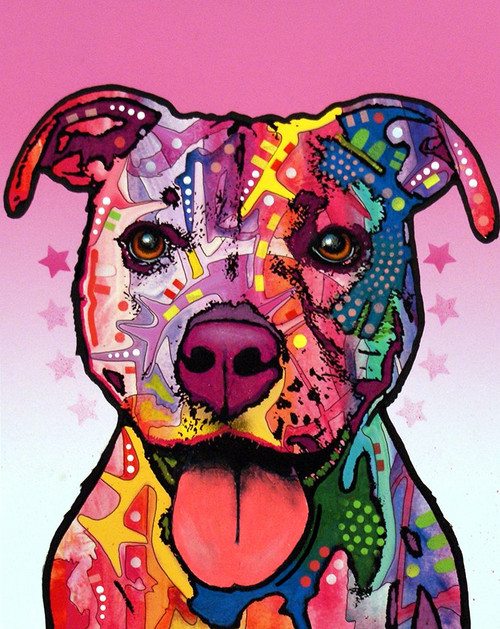 Cherish The Pitbull Poster Print - Russo Collection Dean - Posterazzi