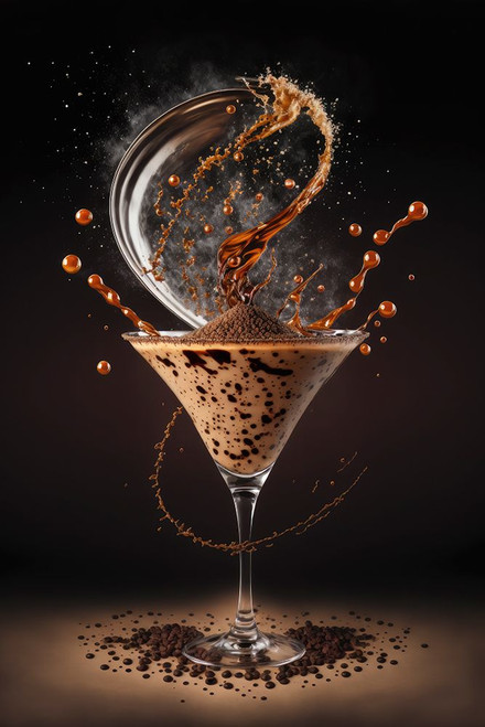 Contemporary twist, Espresso Martini Poster Print - Jake Fouracre ...