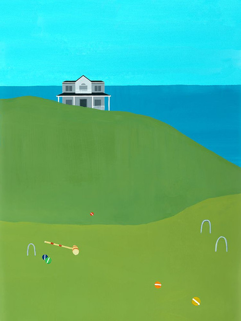 Flat Sports landscape B Poster Print - David Dimond - Posterazzi