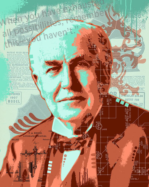 Edison Poster Print - Russo Collection Dean - Posterazzi