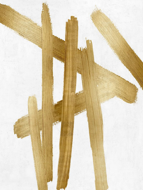 Crossroads Gold I Poster Print - Ellie Roberts - Posterazzi