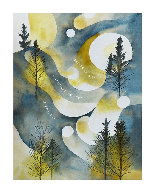 Healing Is A Process Poster Print - Beth Cai - Posterazzi