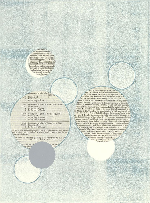 Light Blue Word Bubble Poster Print - Studio MMB - Posterazzi