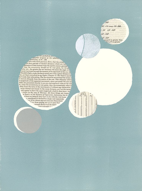 Blue Word Bubble Poster Print - Studio MMB - Posterazzi