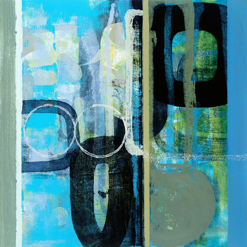Blue Crimp 3 Poster Print - David Dauncey - Posterazzi